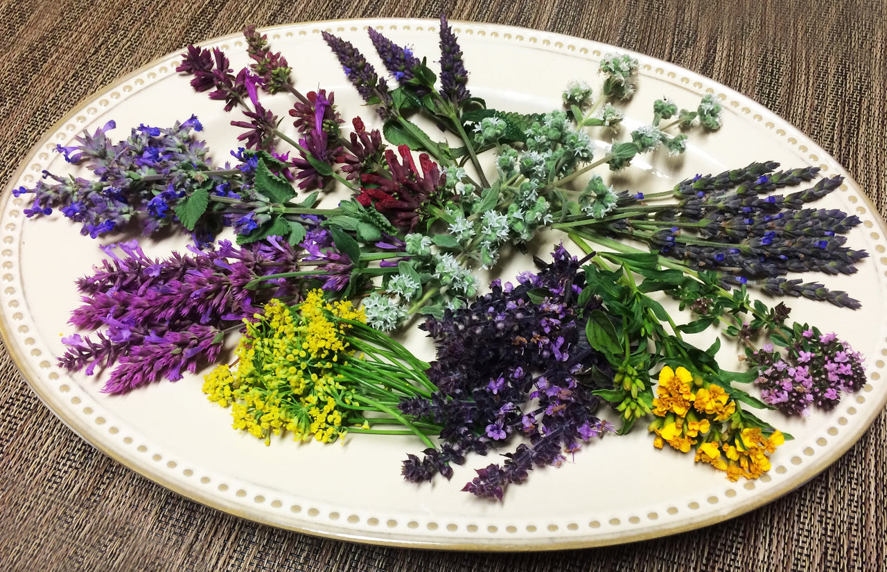 Herb Flowers Mix – Gourmet Sweet Botanicals